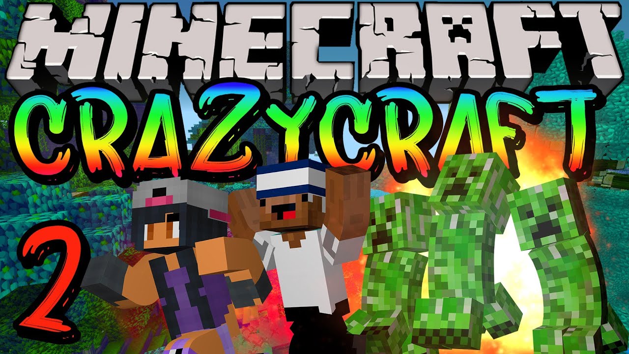 Minecraft Crazy Craft 1.6 [Part 2] - You Cannot Enter!... OH CRA ...