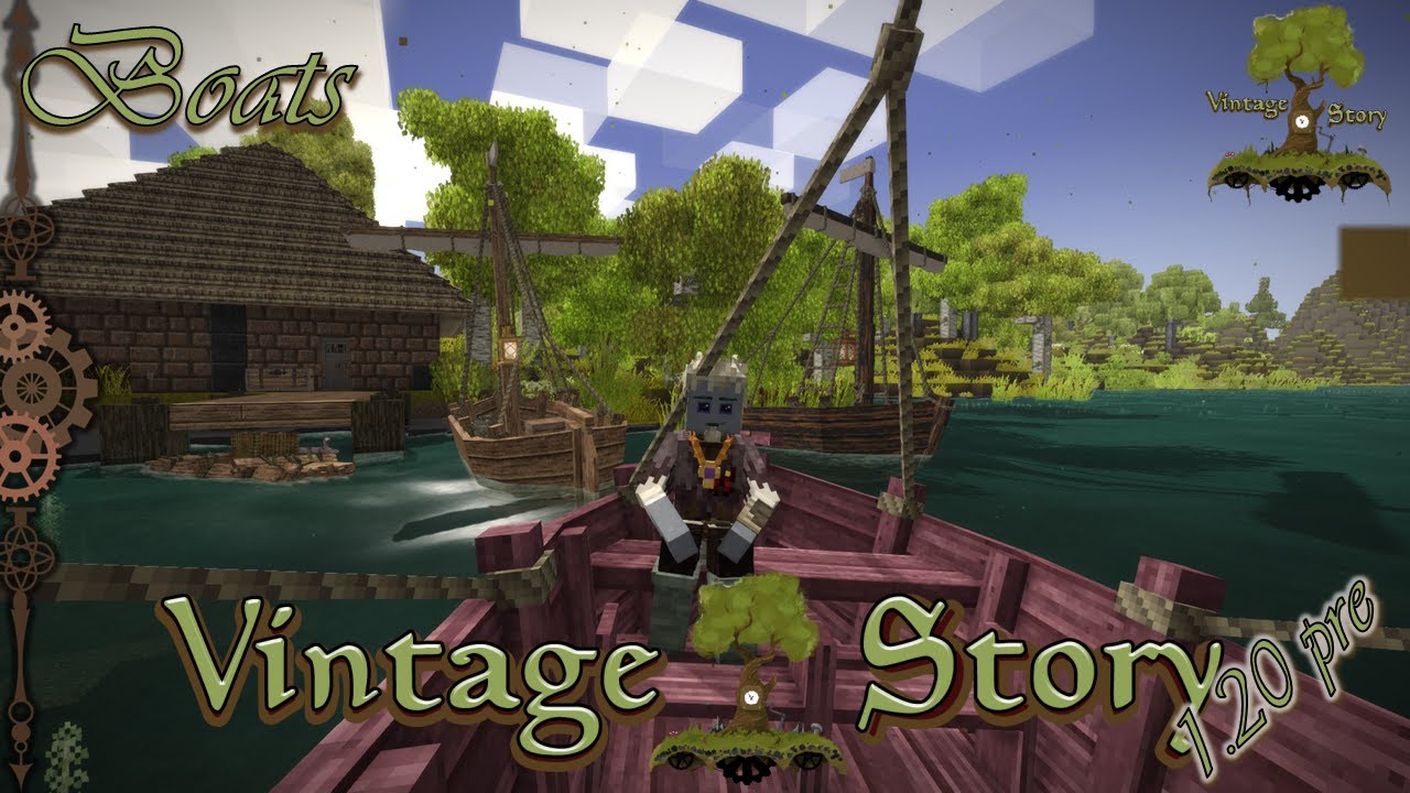 Vintage Story - 1.20 pre - Boats - YouTube