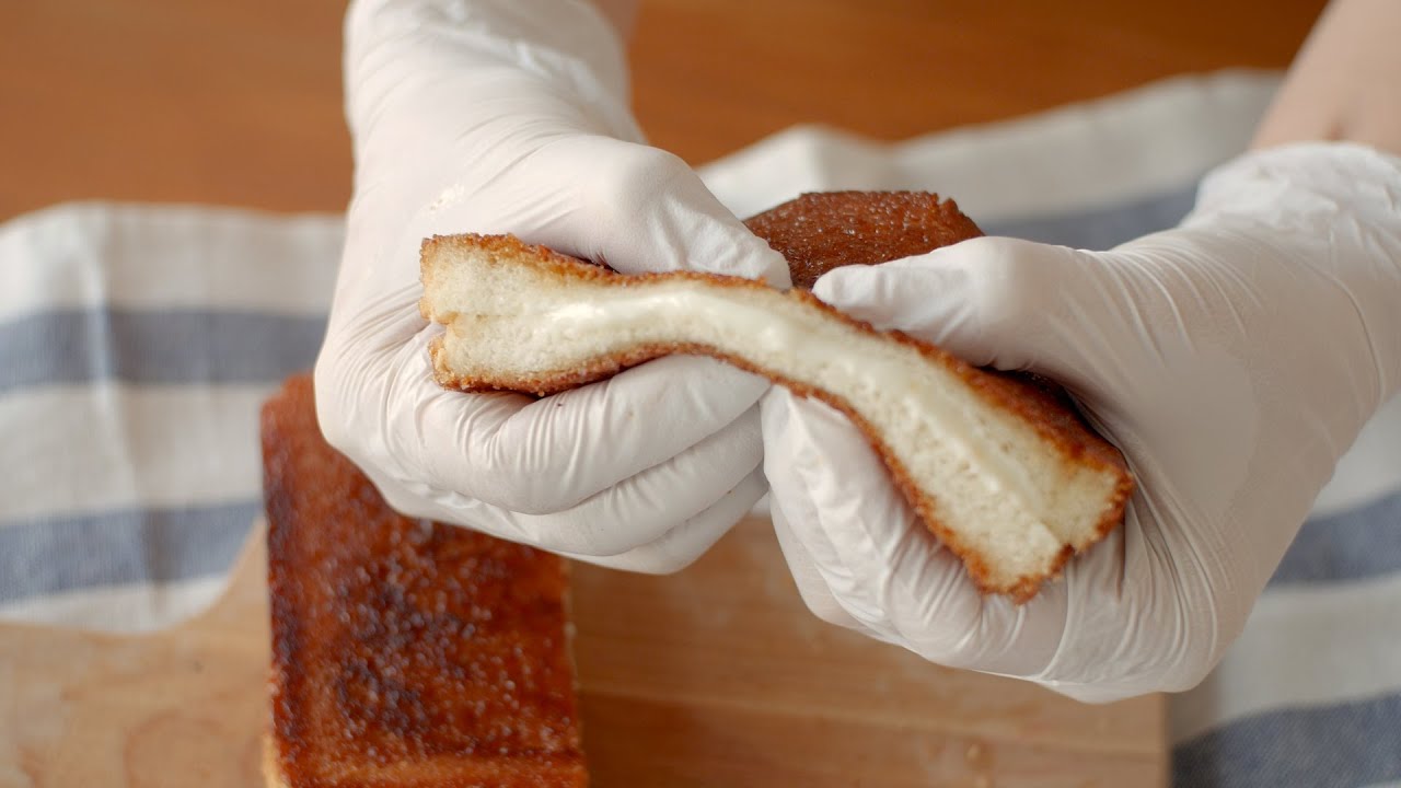 ENG) 달고나 토스트🍞🧀이젠 토스트도 겉바속촉으로 즐기세요 / sugar-melted toast - YouTube