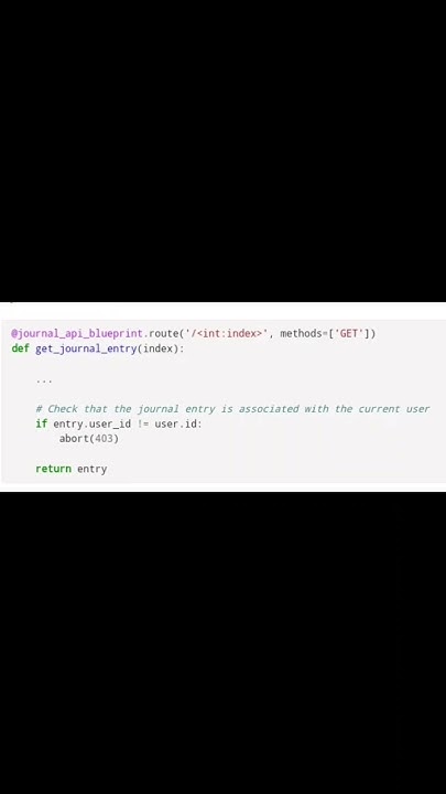 Flask Abort #developer #developer #programming #python #cleancode #flask - YouTube