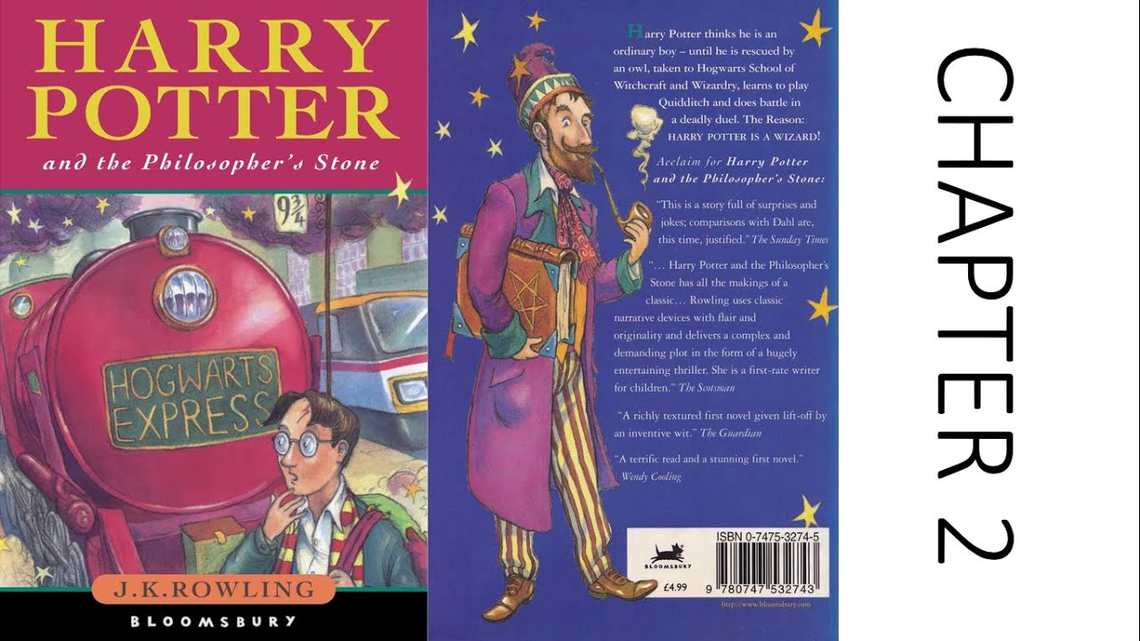 HarryPotter and the Philosopher's Stone: Chapter 2 - YouTube