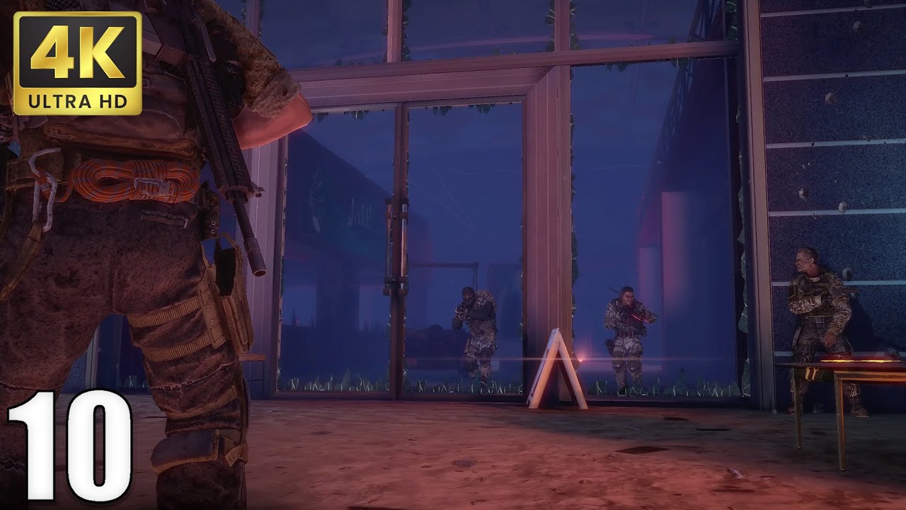 Chapter 10: Riggs Spec Ops - The Line 4K Ultra HD - YouTube