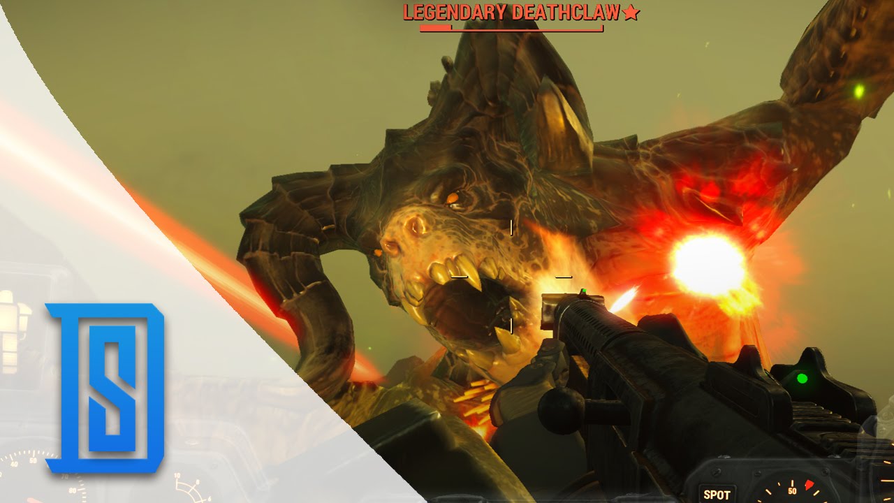 Fallout 4 - Welcome to Glowing Sea/XO-1 Power Armor/Legendary Deathclaw ...