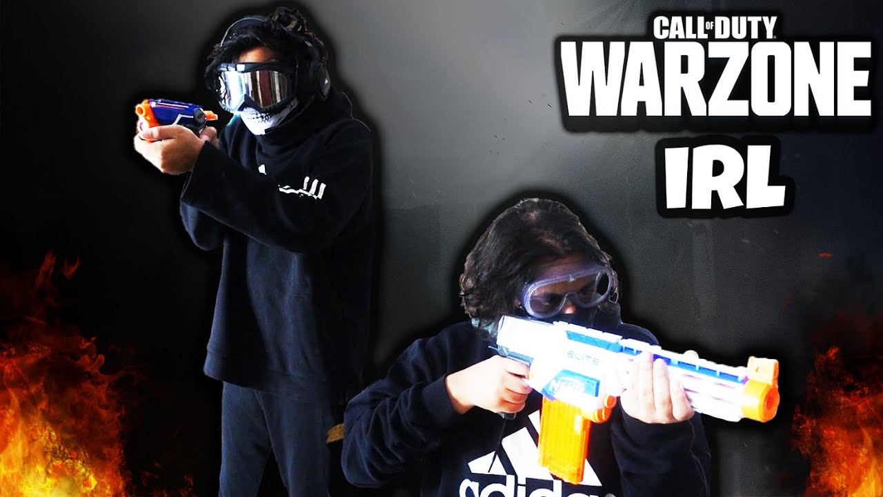 Warzone In Real Life (IRL) - YouTube