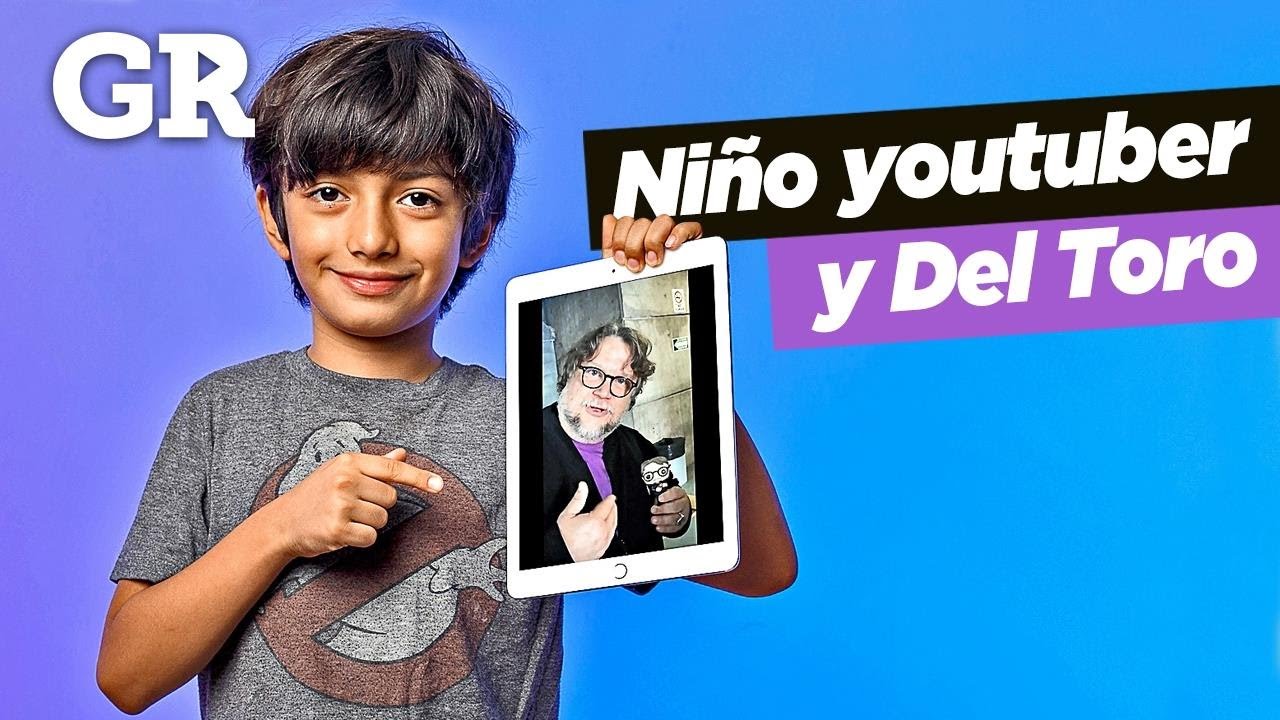 Niño youtuber entrevistó a Guillermo Del Toro - YouTube