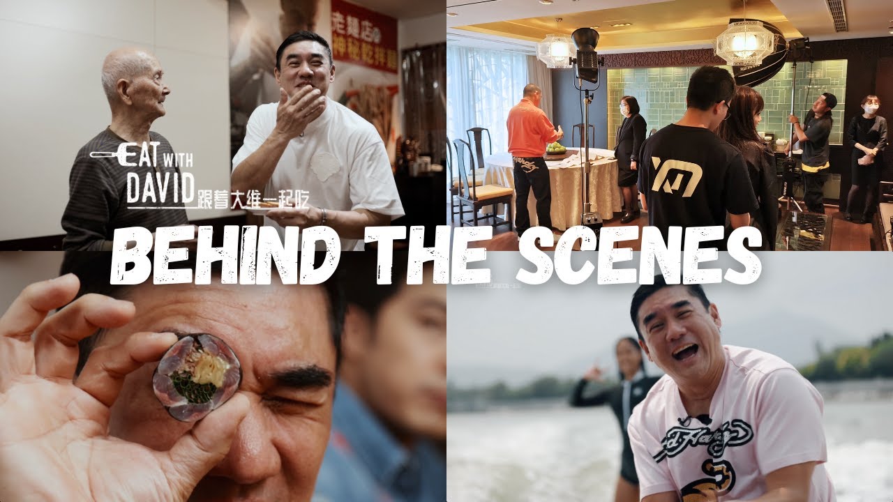 Behind the Scenes & Episode Highlights | Eat with David | Host David Wu - YouTube