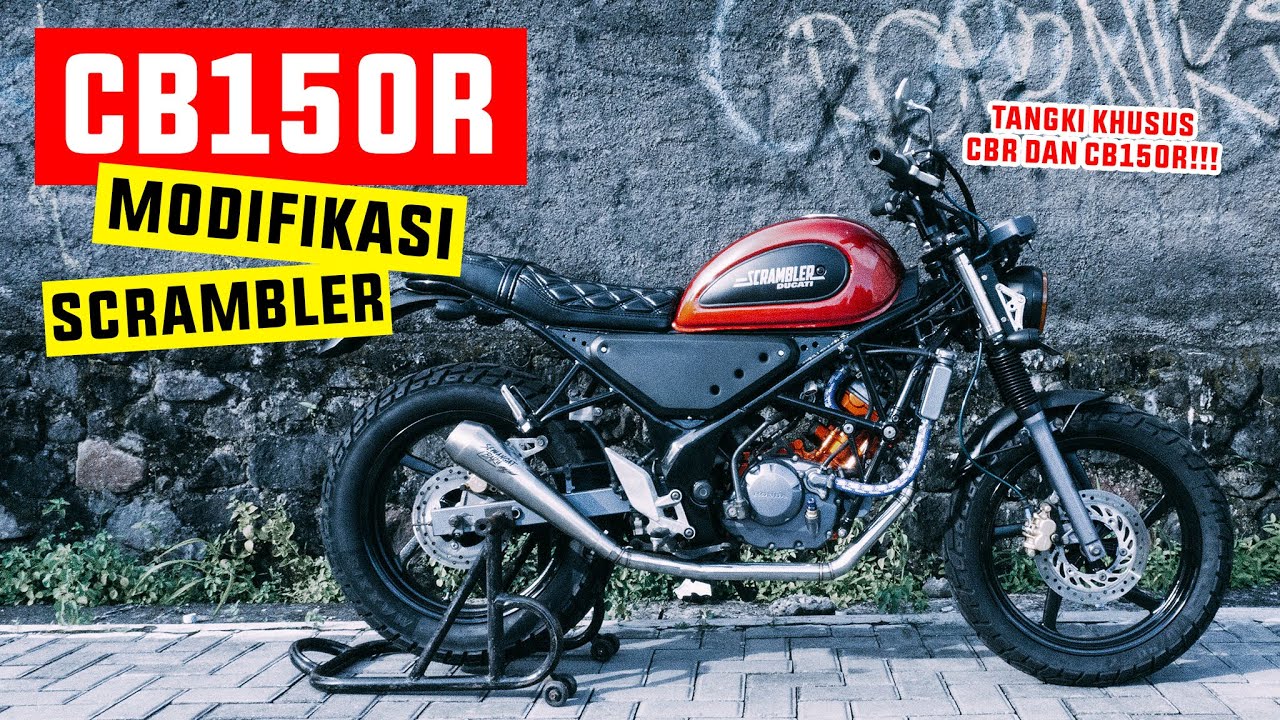 MODIFIKASI JAPSTYLE CBR CUSTOM SCRAMBLER CBR, BIKIN MOTOR CUSTOM BASIC ...