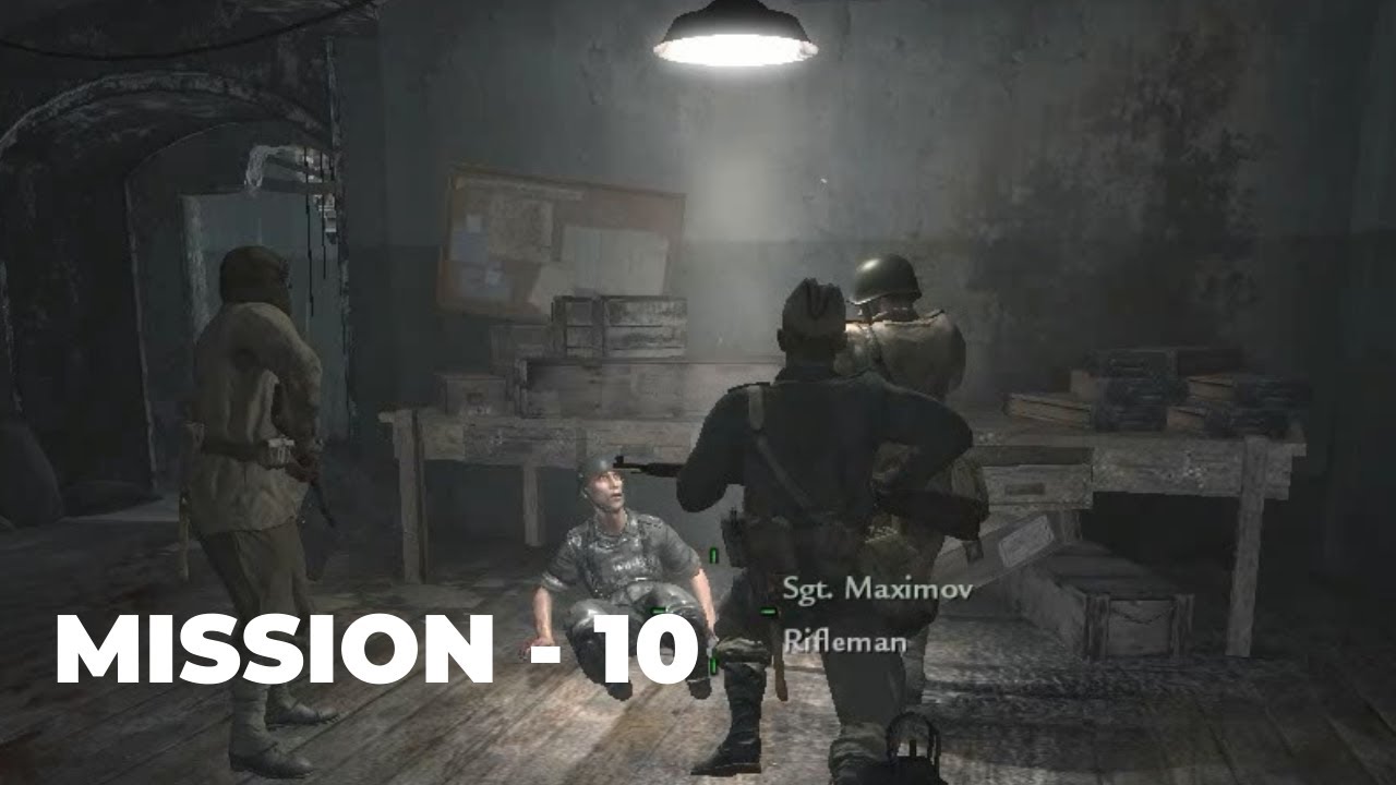 Call Of Duty: World At War | Mission 10: Eviction | Gameplay ...