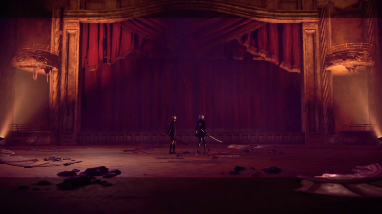 Nier: Autómata Boss - YouTube