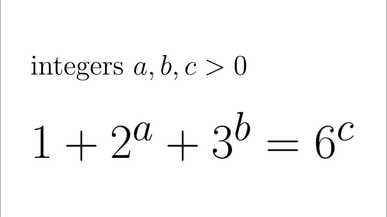 Equation of Powers Solved With One Simple Trick | Japan MO Finals - YouTube