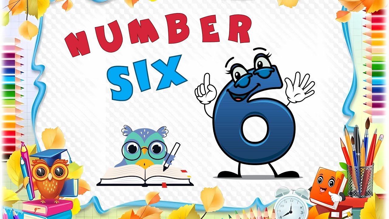 Counting Number 6 | Fun and Easy Way to Learn Counting for Kids - YouTube