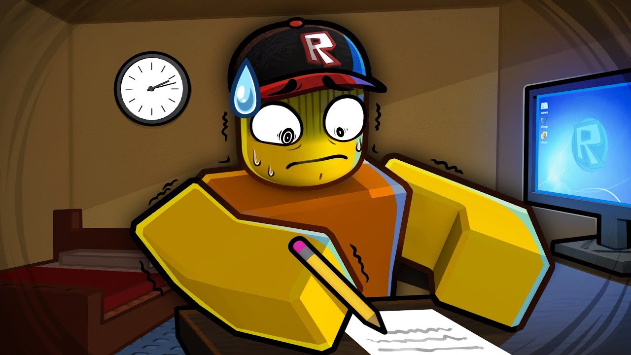 ROBLOX DO YOUR HOMEWORK AT 3 AM - YouTube