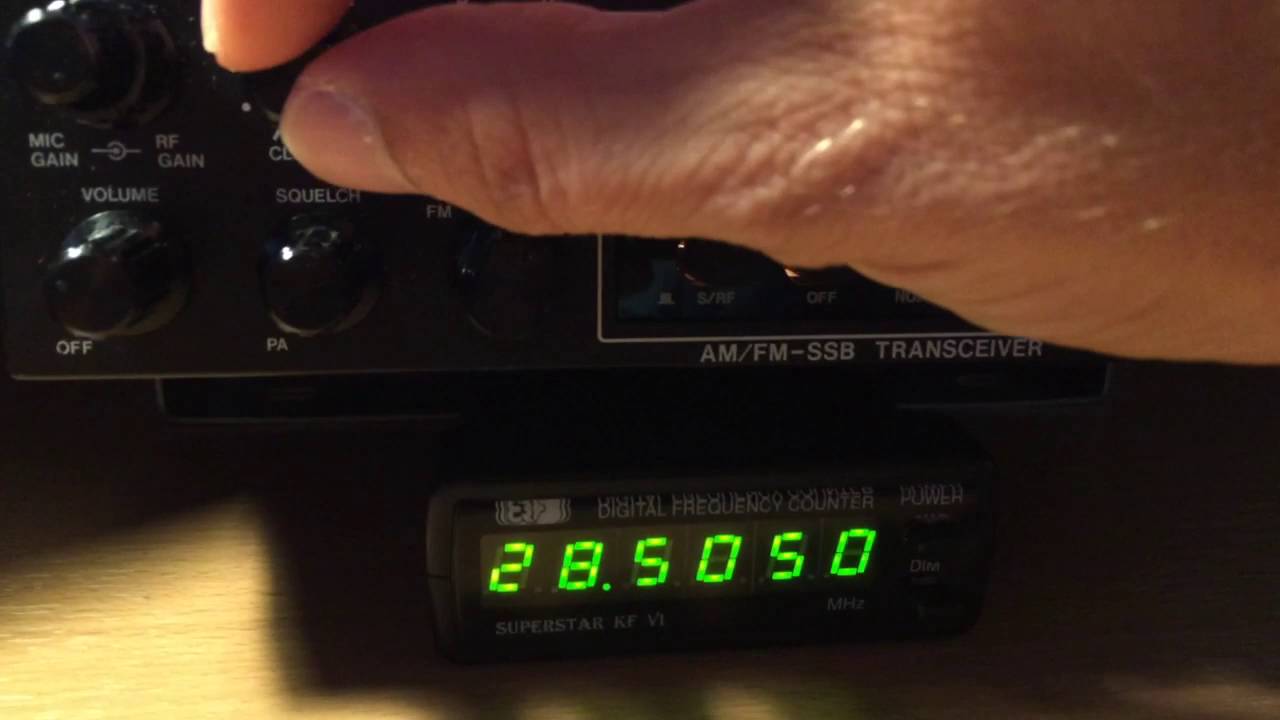 President Jackson CB goes 10m HAM Band - YouTube