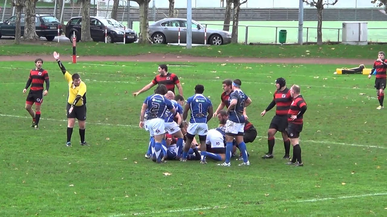 Rugby Bundesliga Meisterrunde 2013-14. SC Frankfurt 80 - SC Neuenheim 5 ...