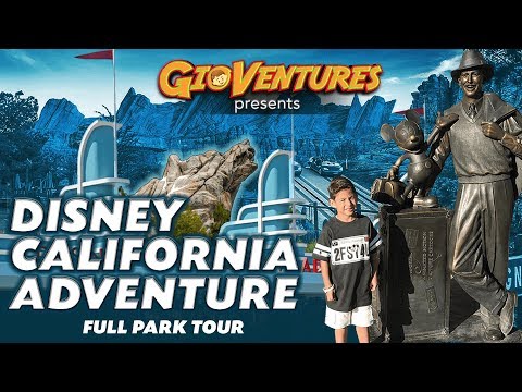 Disney California Adventure - Full Park Tour 4K