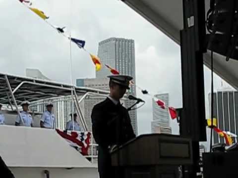 USCGC Bernard C. Webber Commissioning Ceremony - Part 2 of 3 - YouTube