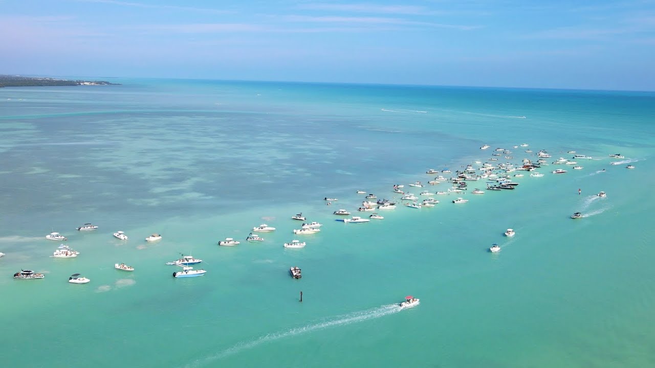 ISLAMORADA SANDBAR FIRST TRIP OF 2024 - YouTube