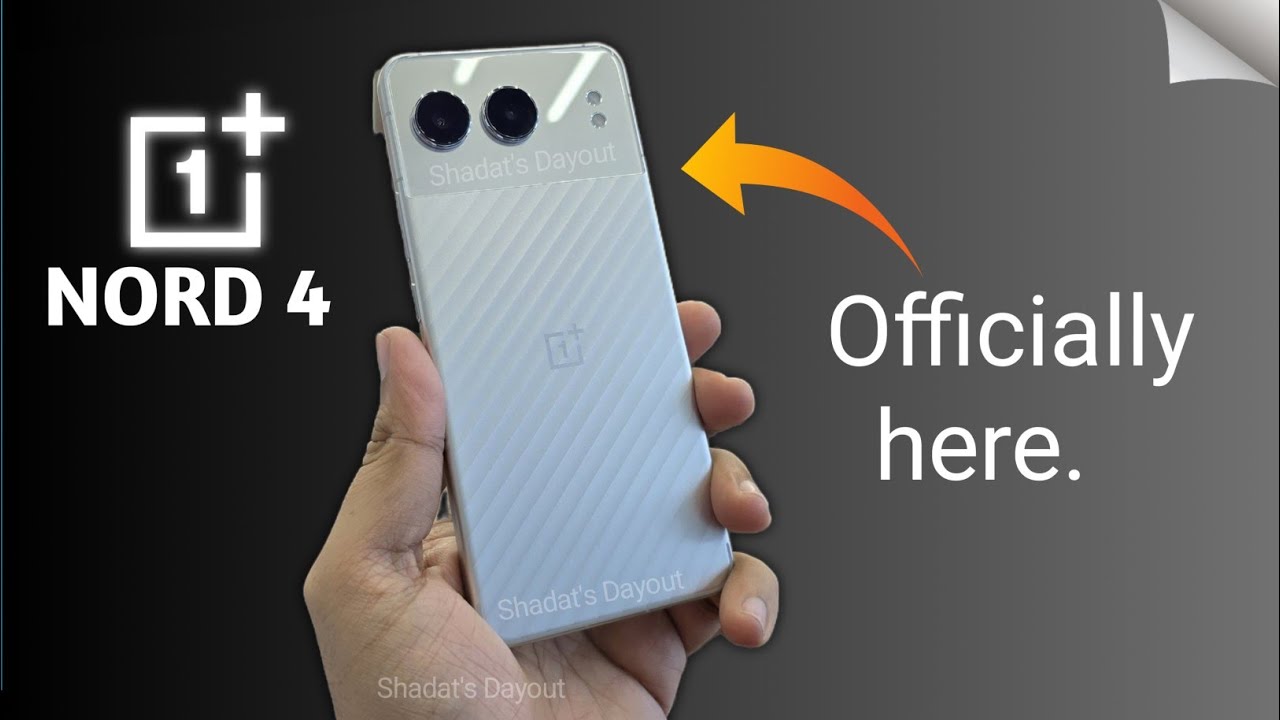 OnePlus Nord 4 First Look is Here | OnePlus Nord 4 Launch Date in India ...