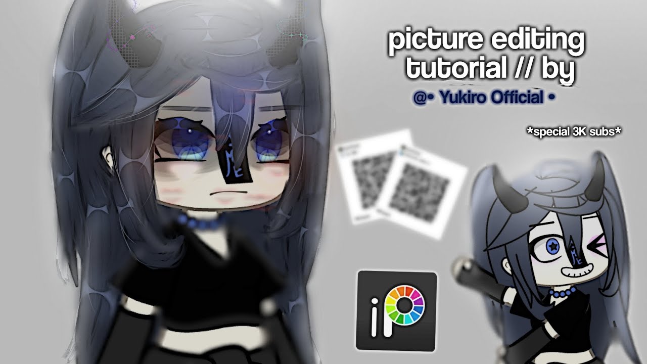 picture editing tutorial. 🎨🖼️ | ibispaintX | og by me | gacha life | 15 ...