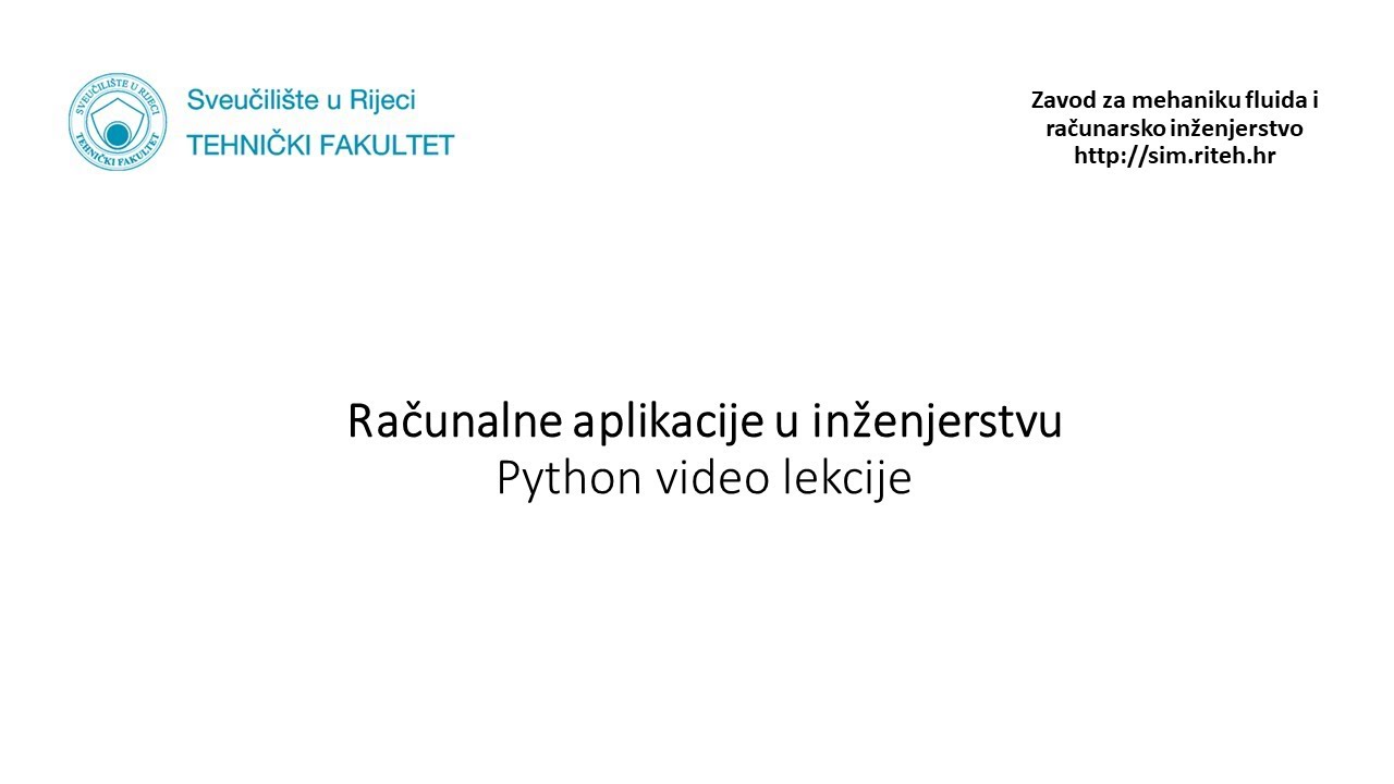 Python 25 - Čitanje i pisanje matrica u datoteku - YouTube