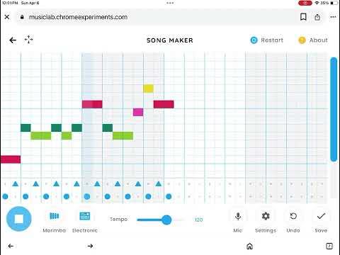 @Haminations intro on google’s song maker - YouTube