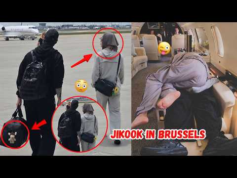 🔴 Jikook Spotted in Brussels! Jungkook & Jimin Caught in Intimate Moment, Taekookers Furious 🔥