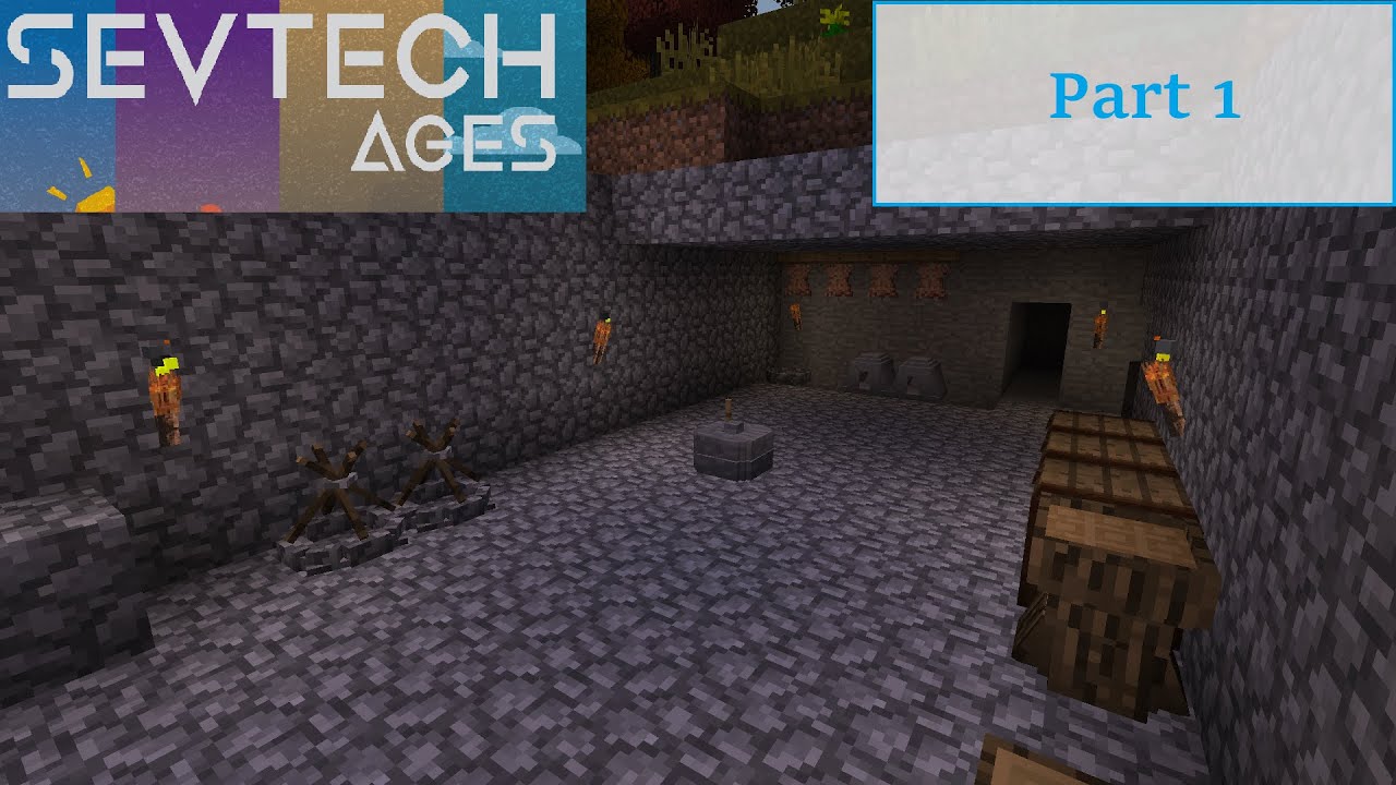 The beginning... | SevTech Ages | Ep. 1 - YouTube