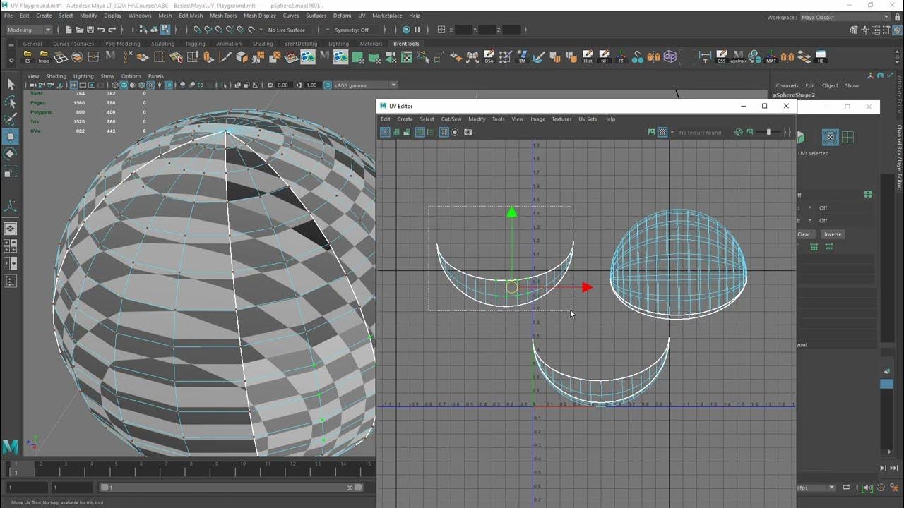 Autodesk Maya Primer - 3 - Unwrapping Basics - YouTube