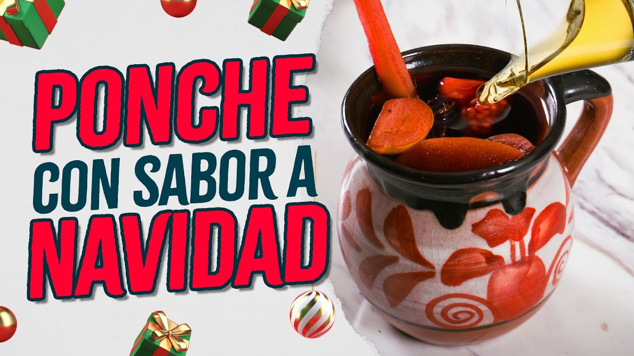 Ponche de Frutas con Piquete 🎄 RECETA 100% Mexicana 🇲🇽 - YouTube