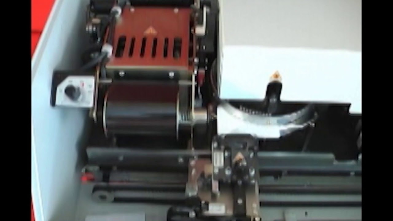 CIM Maxima 821 Plastic Card Embosser - YouTube