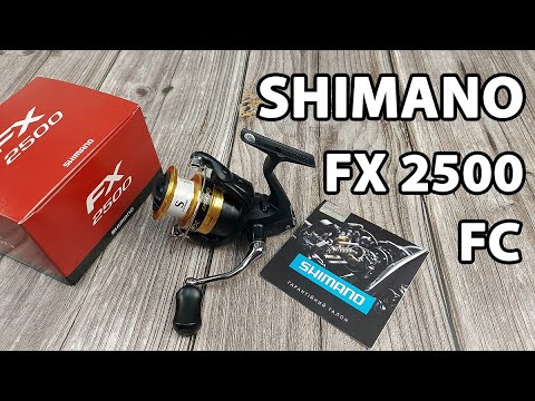 Котушка SHIMANO FX 2500 FC - YouTube