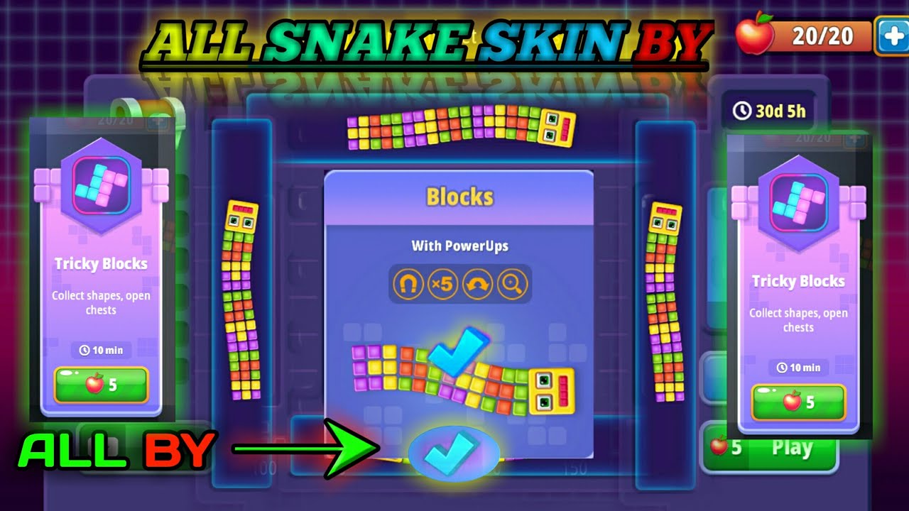 TRICKY BLOCKS DAY #Worms zone io Tricky Blocks Day - YouTube