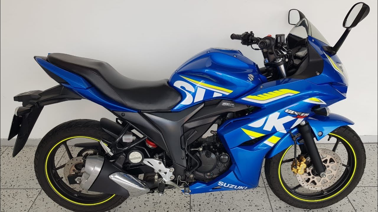 2018 Suzuki GSX 150F, Blue, 11000km's - YouTube