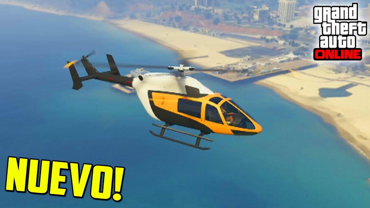 NUEVO HELICÓPTERO LUJOSO "SUPERVOLITO" - GTA V ONLINE - NUEVO DLC ...