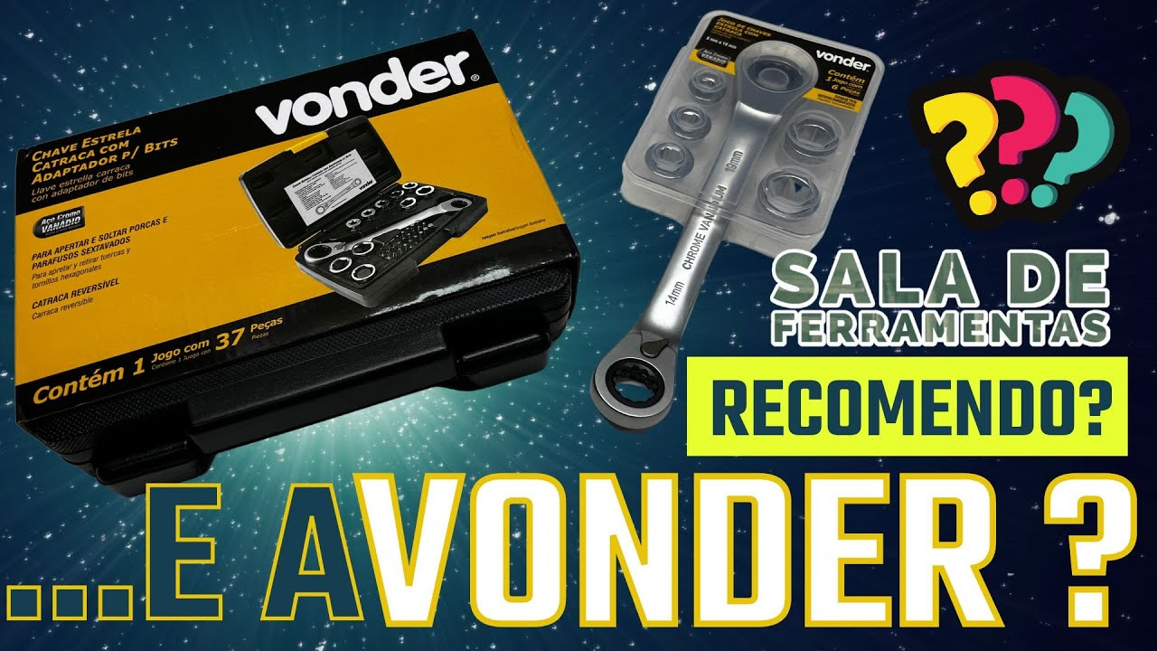 ...E A VONDER VOCÊ CONHECE ? A MAIOR MARCA DE FERRAMENTAS DO BRASIL. # ...