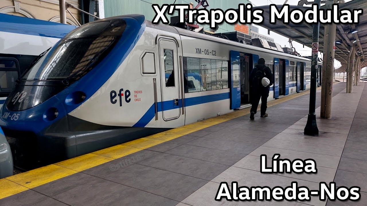 [ADIOS 2022] Alstom X'trapolis Modular - Línea Alameda-Nos - Vlog ...