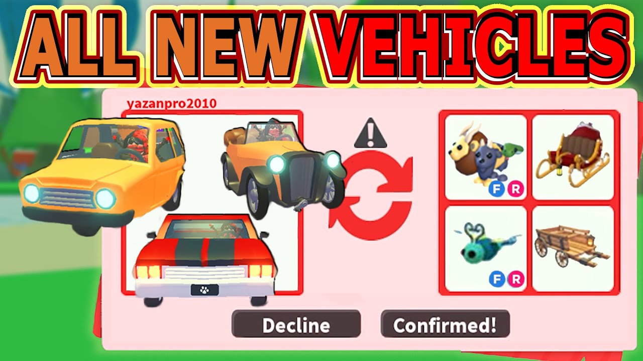I TRADED ALL NEW VEHICLES 🚗 AND OPENED 20 MASSIVE GIFTS🎁 IN NEW ADOPT ...