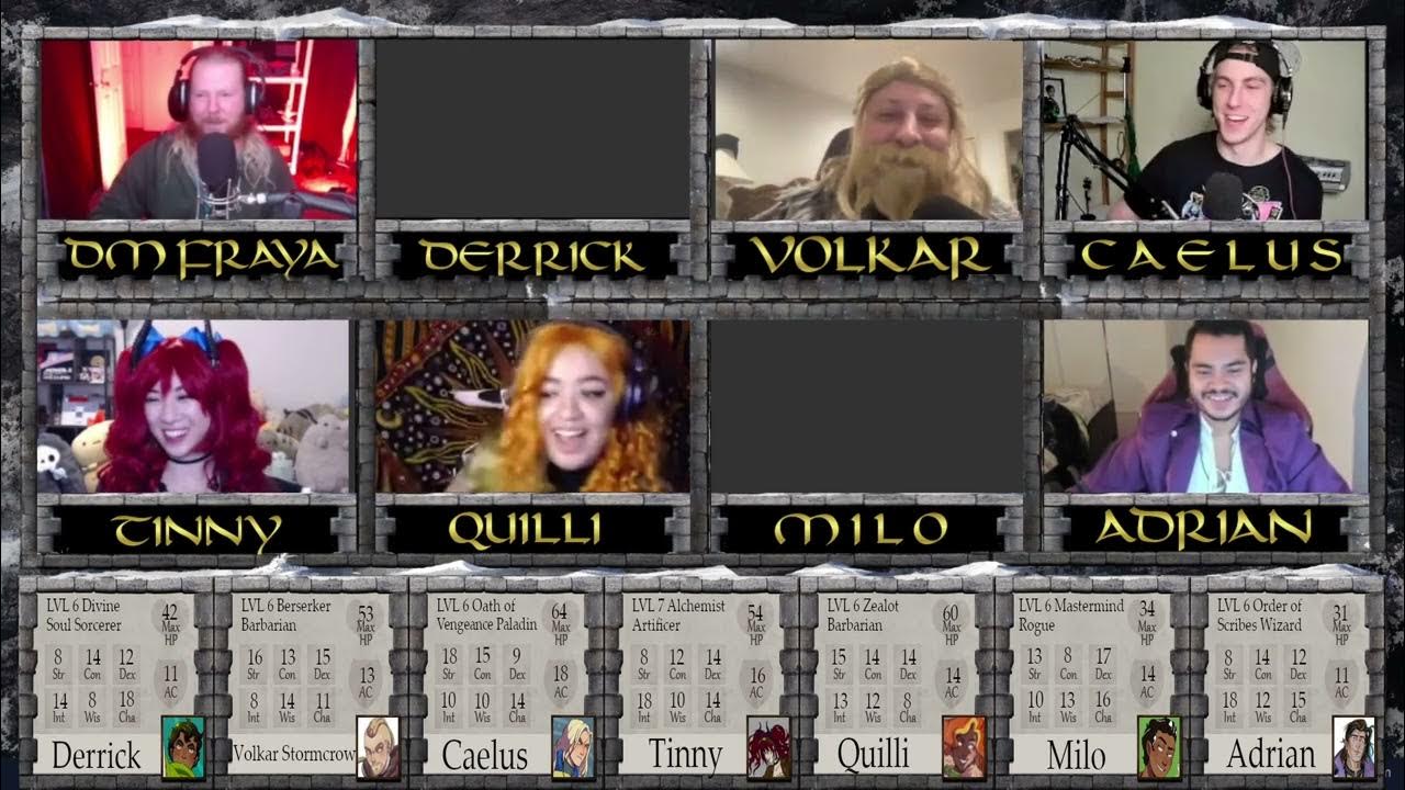 The Rolling 20's Episode 23: Time- D&D Exandria Live Play - YouTube