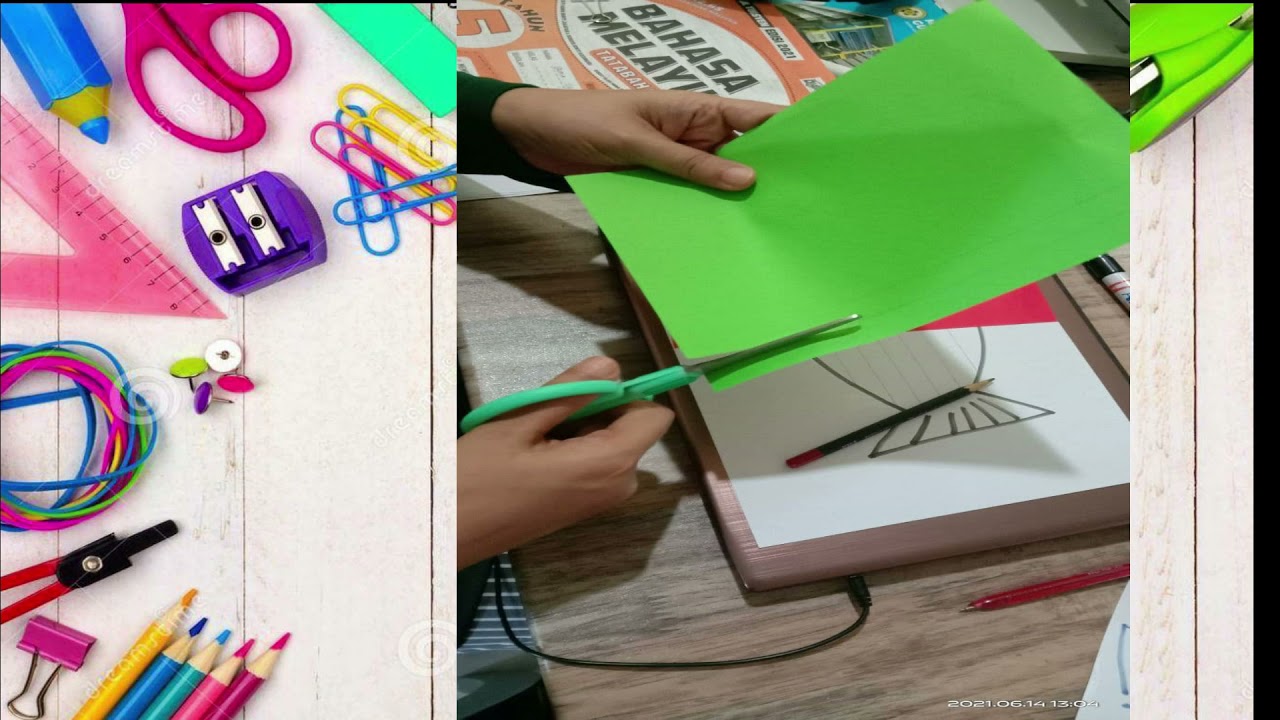 PENDIDIKAN SENI VISUAL : TEKNIK ANYAMAN - YouTube