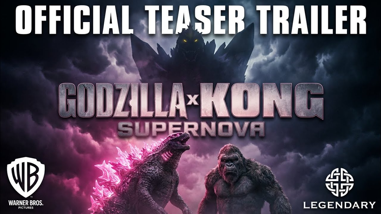 GODZILLA x KONG: SUPERNOVA(2027) First Teaser Trailer ! (Fan-made ...