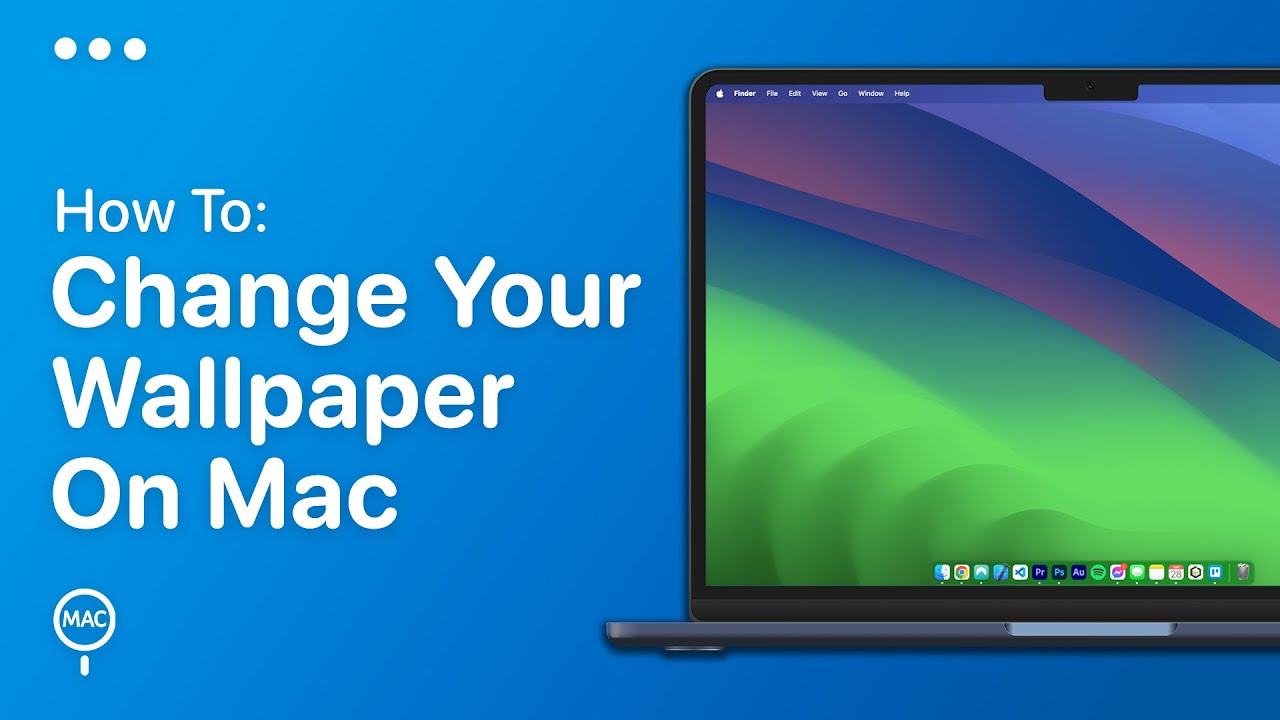 How To Change Wallpaper On Mac - Easy - YouTube