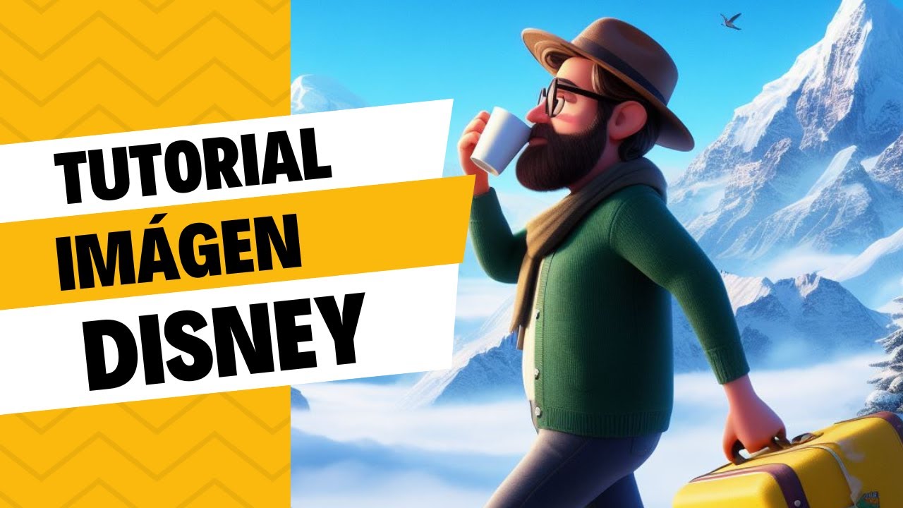 TUTORIAL de cómo hacer imágen estilo 🌟 DISNEY con IA GRATIS 😀 - YouTube