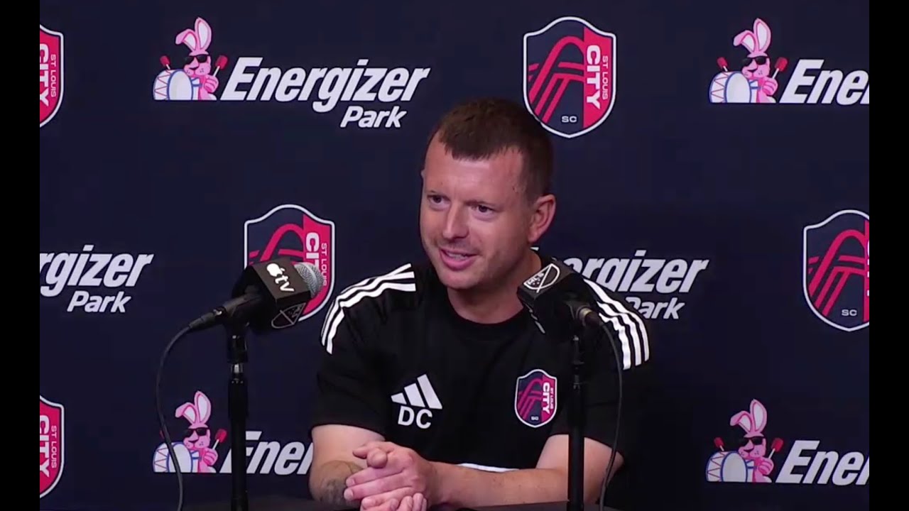 David Critchley Pre-Match Presser | St. Louis CITY SC vs San Jose ...
