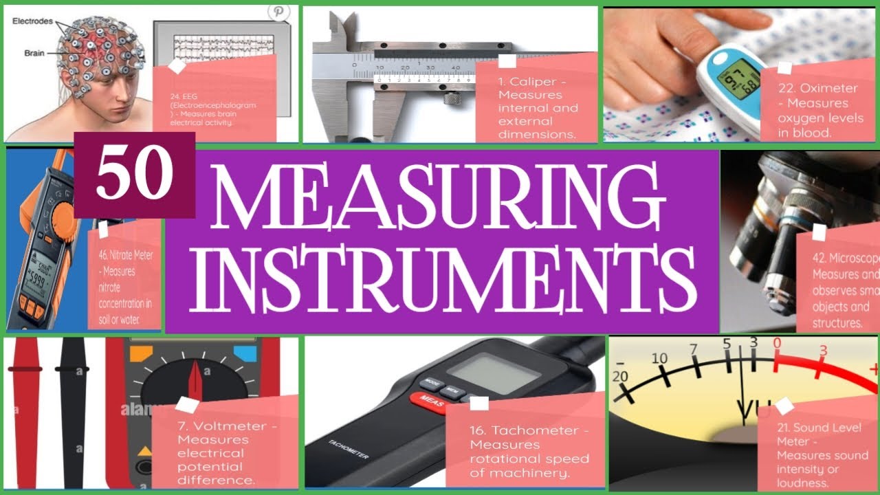 50 Measuring Instruments / Instruments And Measurements . - YouTube