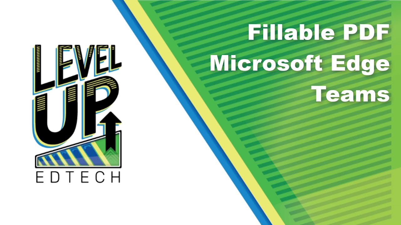 Fillable PDF Microsoft Edge Teams Assignment YouTube Fillable PDF Microsoft Edge Teams Assignment YouTube