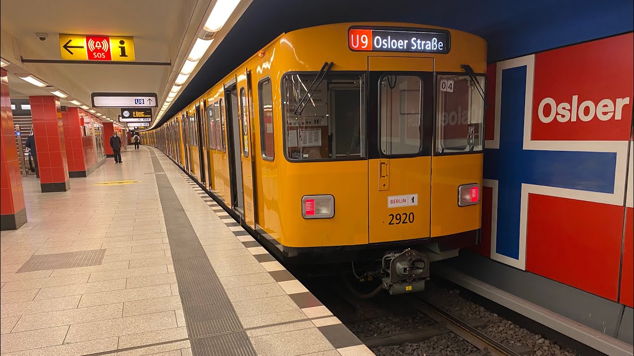 U-Bahn Berlin| F92 2920-2921| U9 - YouTube