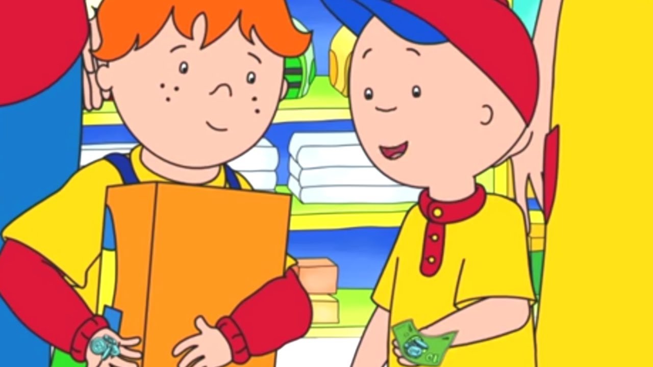 Caillou en Español | Caillou y Leo Compran un Cohete | Dibujos ...