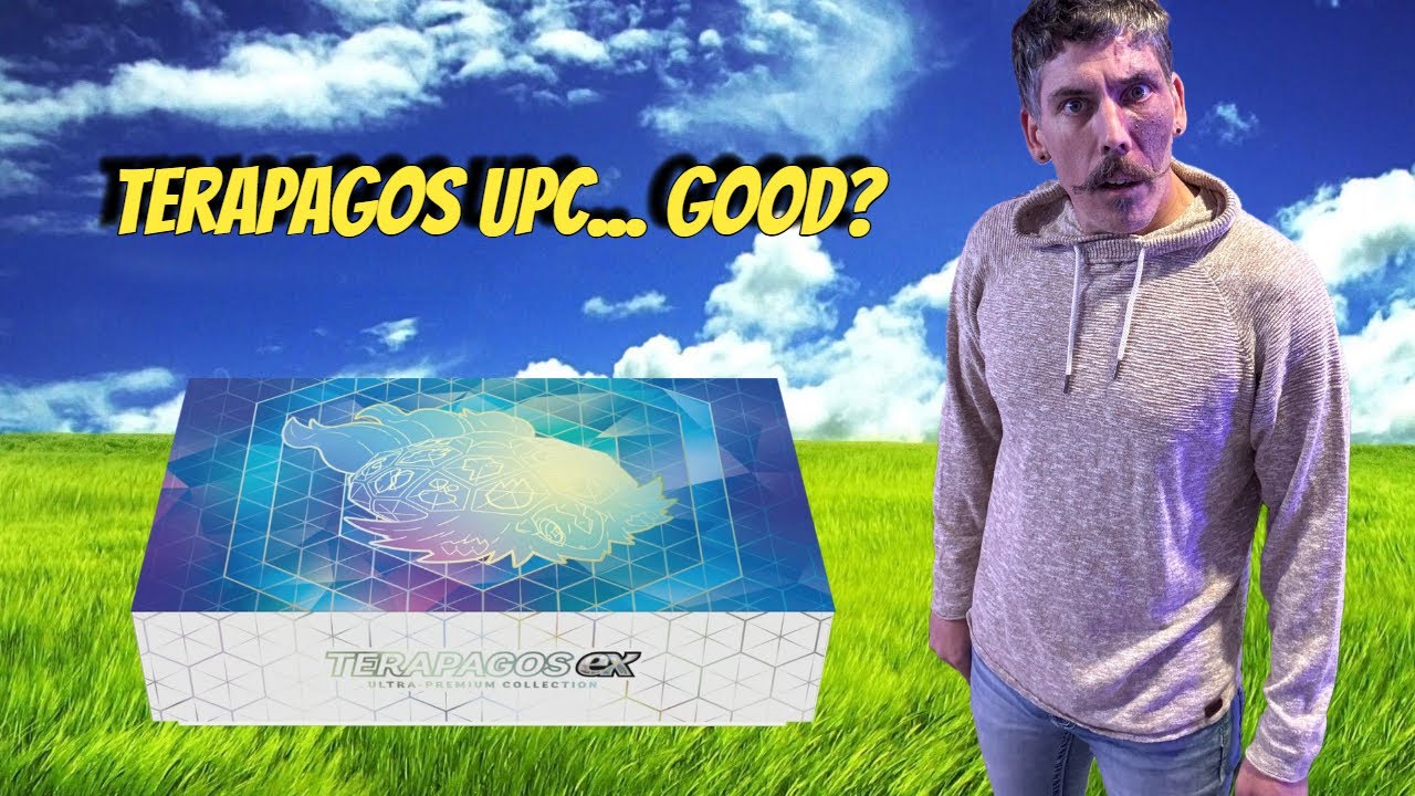 Opening Pokemon's Terapagos Ultra-Premium Collection UPC - YouTube