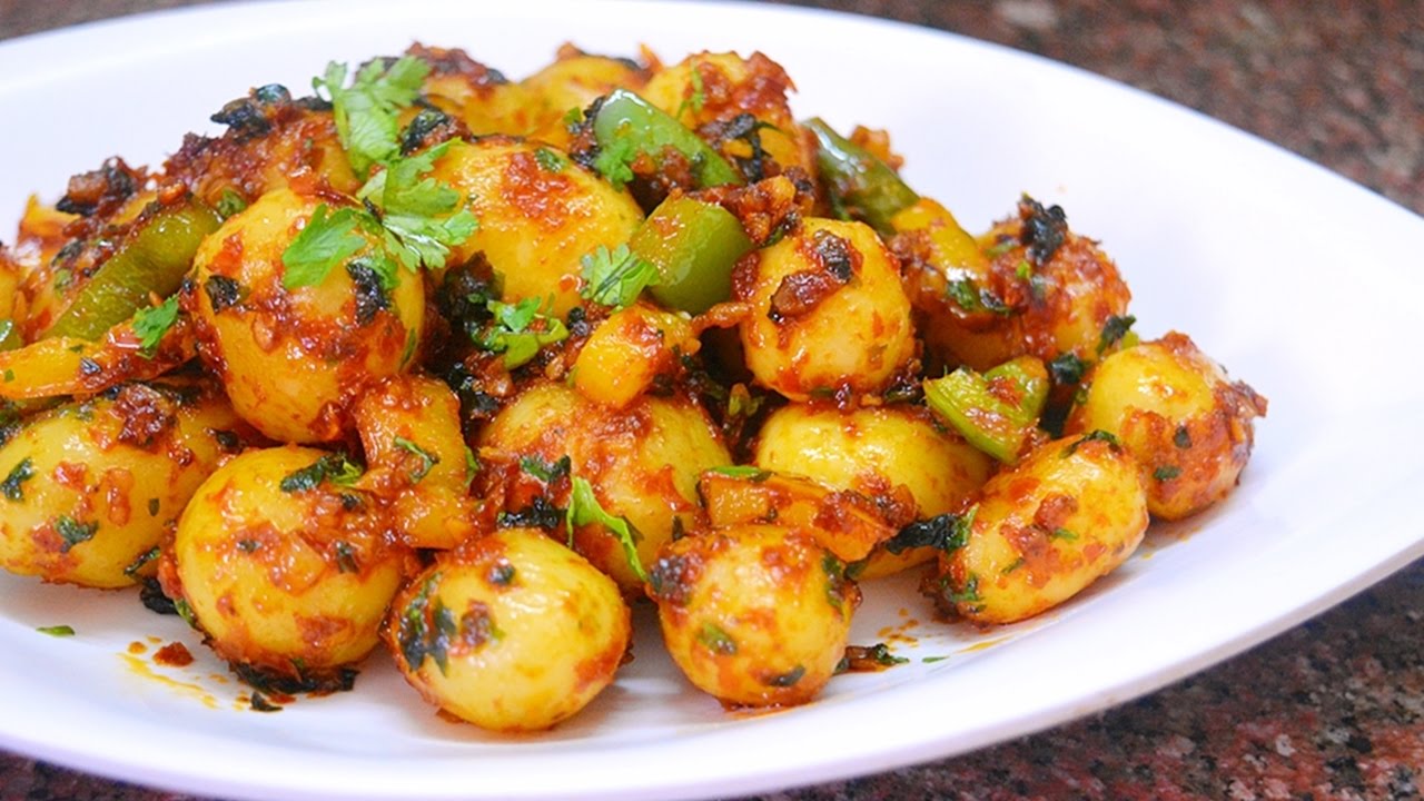 Chilli Garlic Potatoes - YouTube