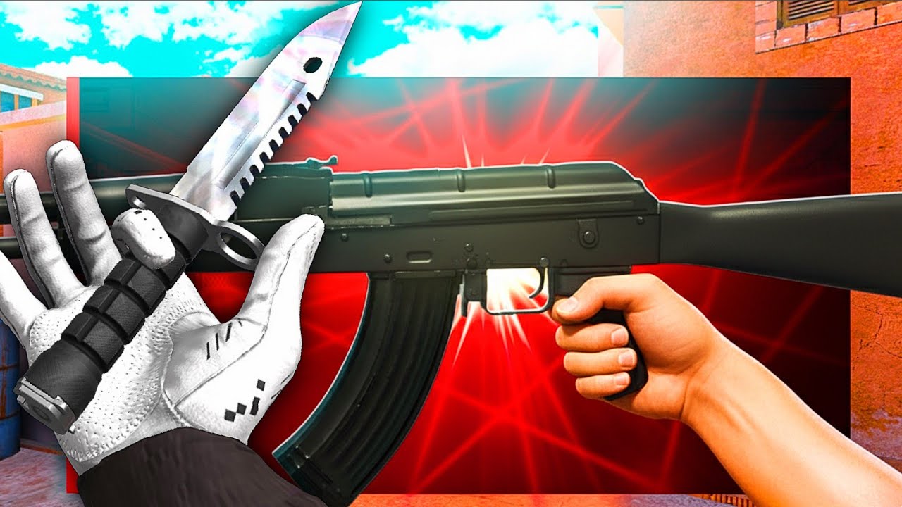 ABRI CAIXAS ATRÁS DA NOVA AK E SAI COM UMA SKIN DE FACA KKK - YouTube